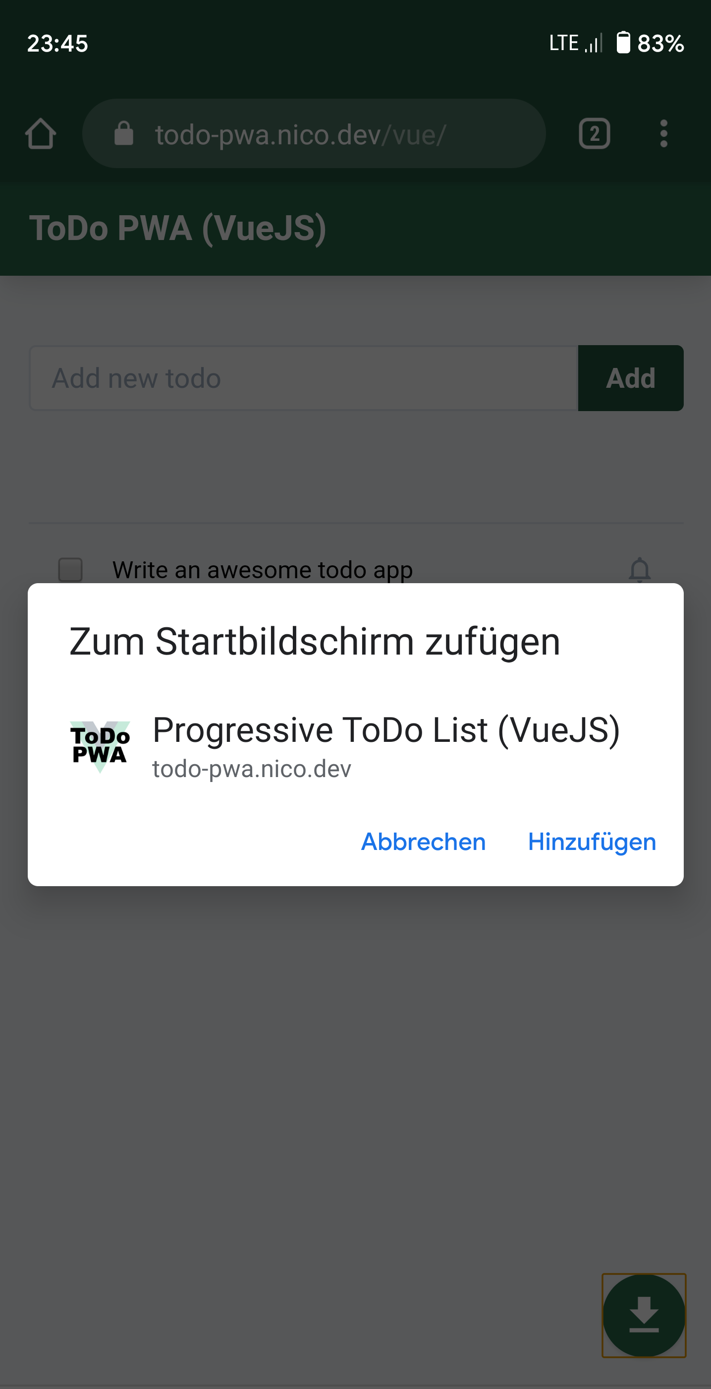 Progressive Web Apps // WeAreDevs LiveWeek